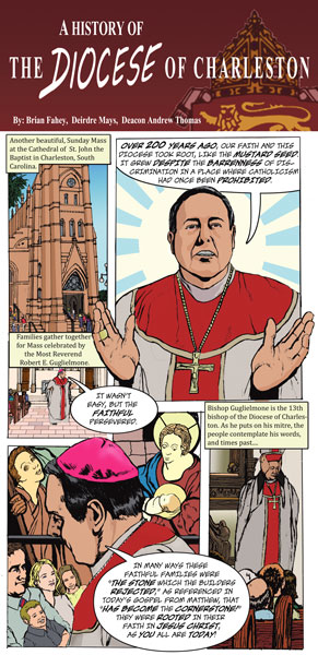 Graphic novel created for bicentennial - The Catholic Miscellany